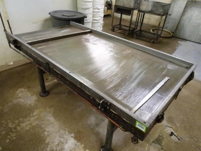 3' x 6' Mild Steel Cooling Table | Processing + Packaging Equipment ...